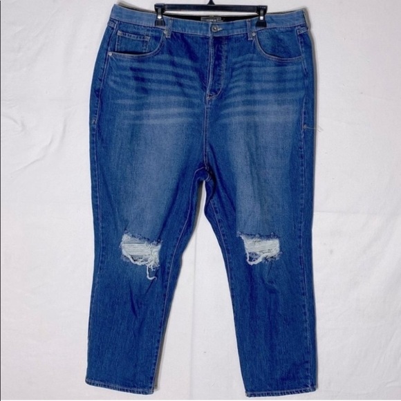 torrid | Jeans | Torrid Feel The Fit Distressed Button Fly Skinny Jeans ...